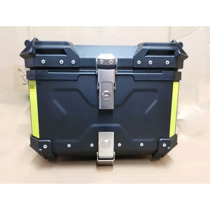 MDuFull Alloy Top Box Tail Box 45 Liters Heavy Duty Universal(X design ...