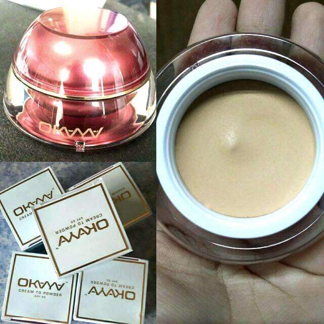 OKAYA FOUNDATION MATTE ( CREAM TO POWDER ) foundation | Lazada