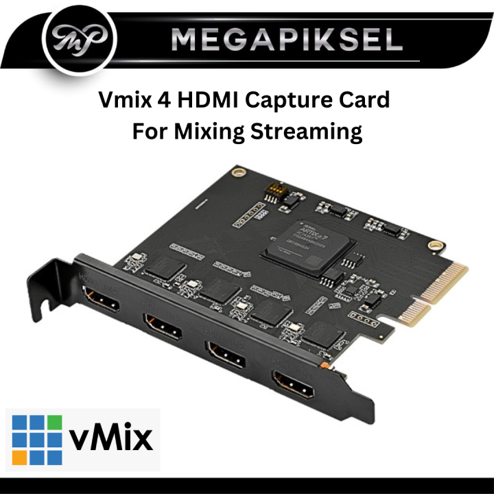 Vmix 4 HDMI Capture Card for Mixing Streaming - OBS VMOX Wirecast ...