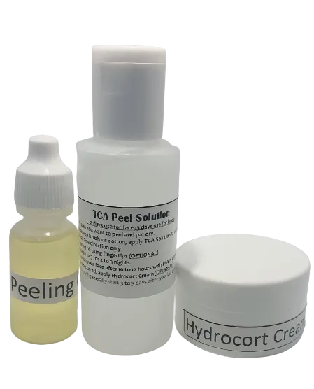TCA Peel 40% 60ml (TCA Solution, Yellow Peel, Hydocort Cream) | Lazada PH