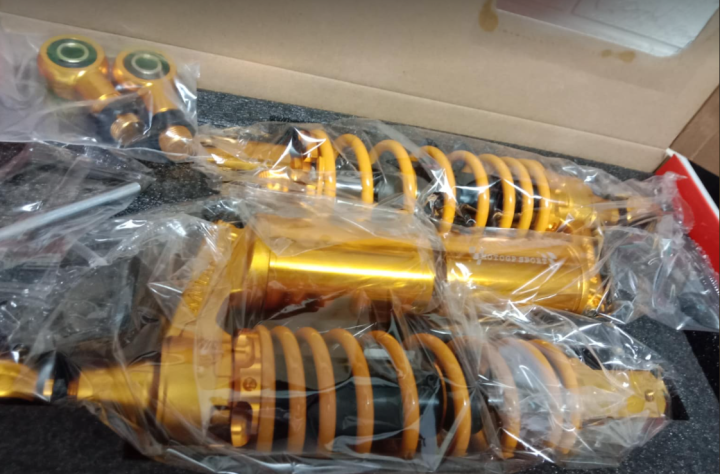 Rear Shock Mutaro N MAX155 2021 GOLDYEL. Semi Lowered 285mm.yamaha fit ...