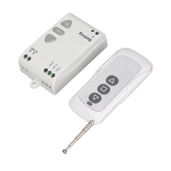 RF 2CH Remote Switch, AC 220V Motor Remote Control Switch Stable for ...
