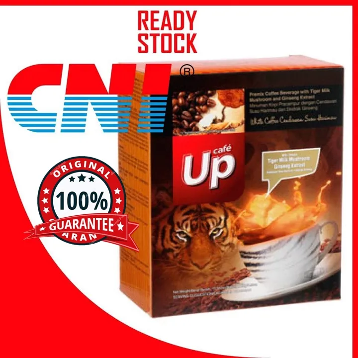CNI Up White Coffee Cendawan Susu Harimau 15s - With Tiger Milk ...