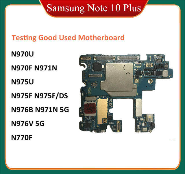 Original Unlocked Motherboard Good For Samsung Galaxy Note 10 Plus 5G ...