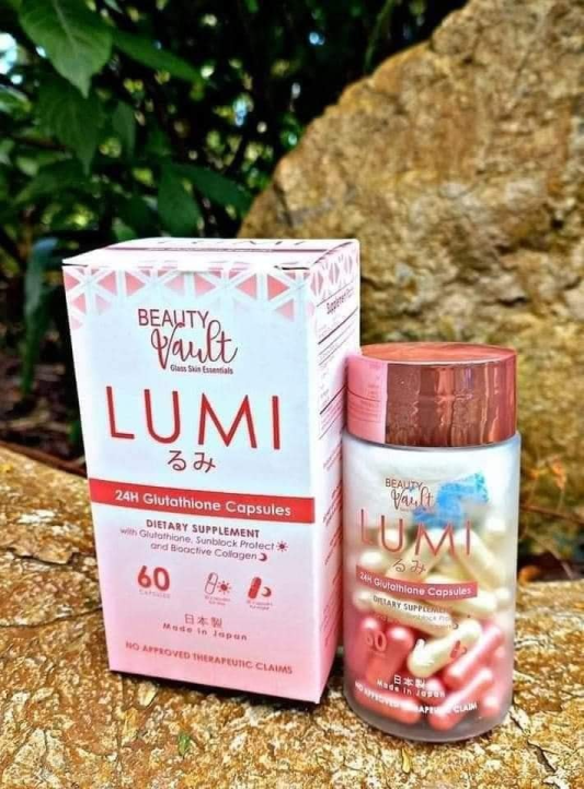Lumi 24H Glutathione Capsules (60 Capsules) | Lazada PH