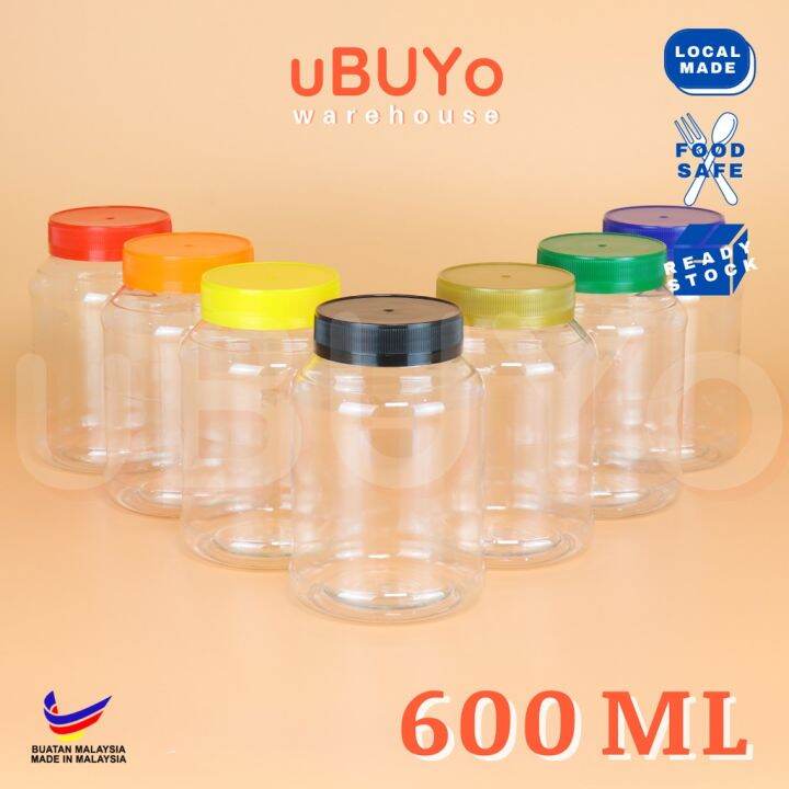 ⚡️READY STOCK⚡️ BALANG KUIH/BALANG KUEH/BALANG RAYA PLASTIK 600ML SAFETY LIDS | Lazada