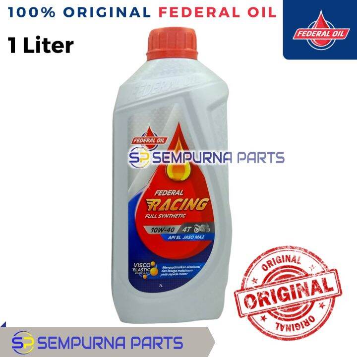 OLI FEDERAL RACING SPORT 4T 10W-40 1 LTR | Lazada Indonesia