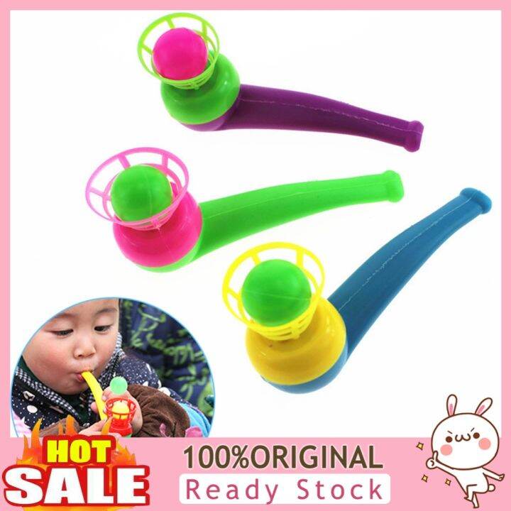 ร้านไทย 🇹🇭 ของเล่นลูกบอลเป่าลม พลาสติก ของเล่นเป่าลม Toy Ball Pipe ของ ...
