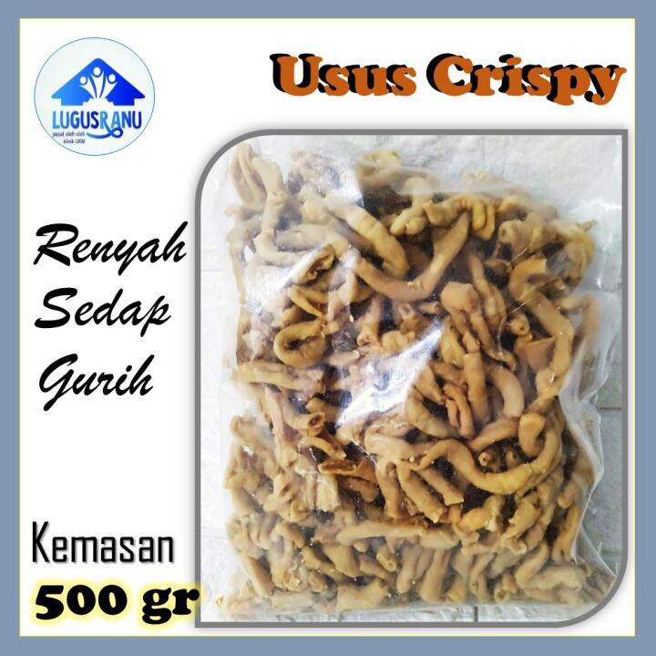Usus Crispy Camilan Ringan usus Crispy Pendamping Makan Gurih Dan Sedap ...