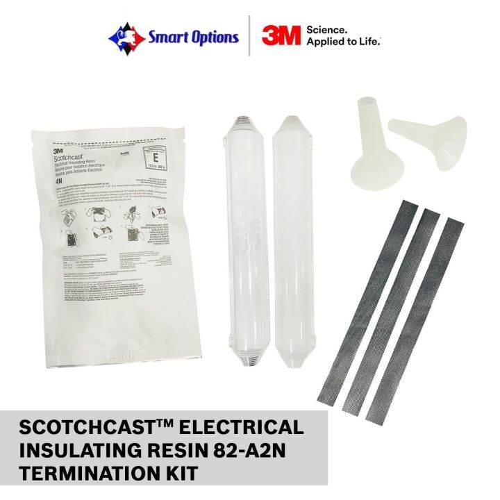 3M SCOTCHCAST TERMINATION KIT INLINE RESIN SPLICE KIT 82-A2N | Lazada PH