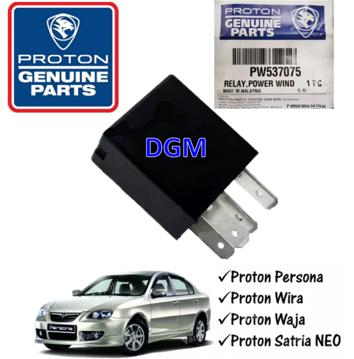 Proton Genuine Part Power Relay Window Head Lamp 4PIN (PW537075) for ...