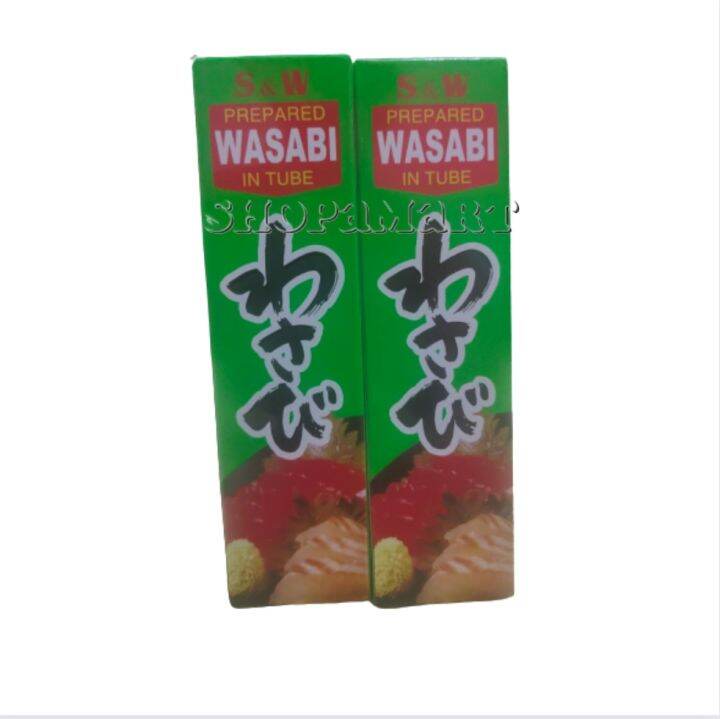 Wasabi in Tube, Sanwa Wasabi Paste Best for Tempura, Grilled Meats and ...