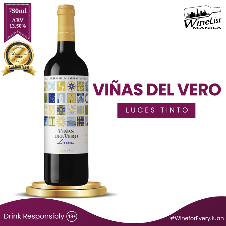 Vinas Del Vero Luces Tinto | D.O. Somontano, Spain | Spanish Red Wine ...