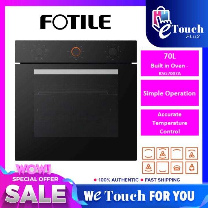 Fotile [ KSG7007A ] Build-in Oven 70Litre | Lazada