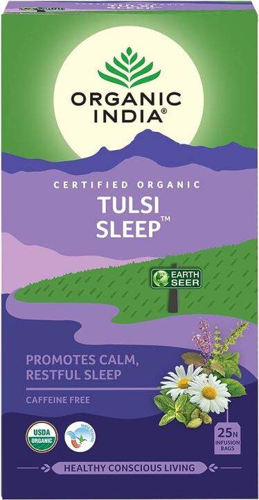Organic India Tulsi Sleep tea ( 25x1.8g) | Lazada