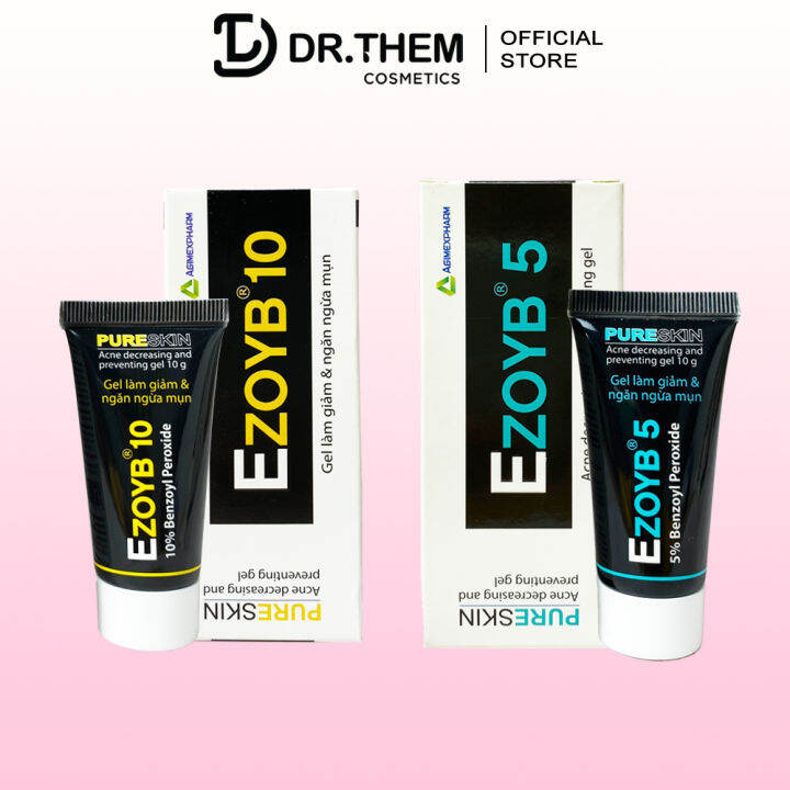Ezoyb 5 10 Gel Giúp Giảm Và Ngăn Ngừa Mụn Trứng Cá Benzoyl Peroxide 5