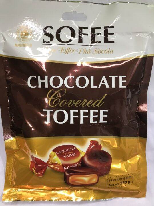 Kẹo Sofee Toffee Phủ SôCôla gói 250g Chocolate Covered | Lazada.vn