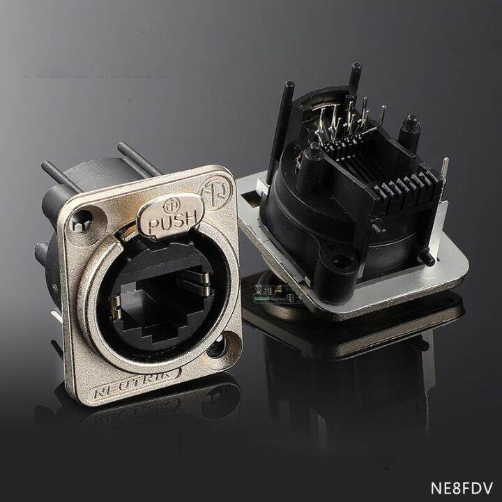 Neutrik etherCON Audio Video Lightning Network RJ45 Plug Female Socket ...