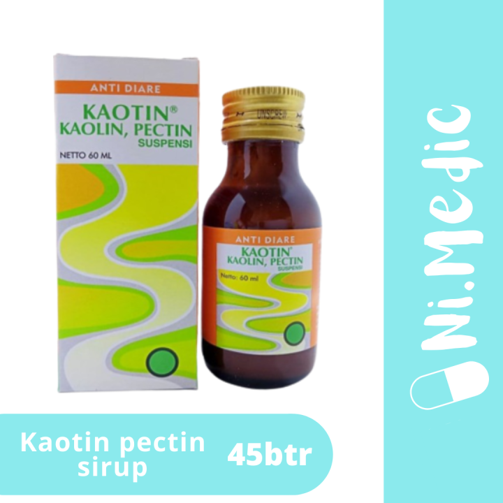 KAOTIN KOLIN PECTIN SUSPENSI 60 ML | Obat Diare | Nimedic | Grosir ...