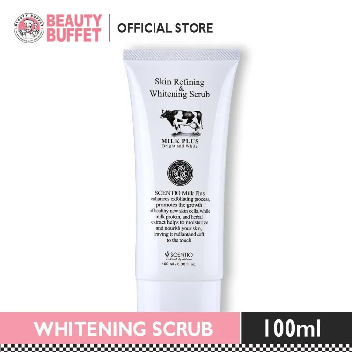 Scentio Milk Plus Skin Refining & Whitening Scrub - Beauty Buffet ...