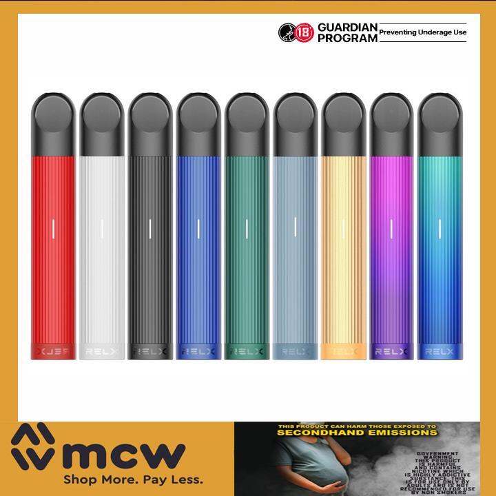 RELX ESSENTIAL DEVICE with pod | Lazada PH