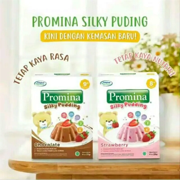 Promina Silky Puding 100 gr snack bayi / Cemilan Anak / Promina puding ...
