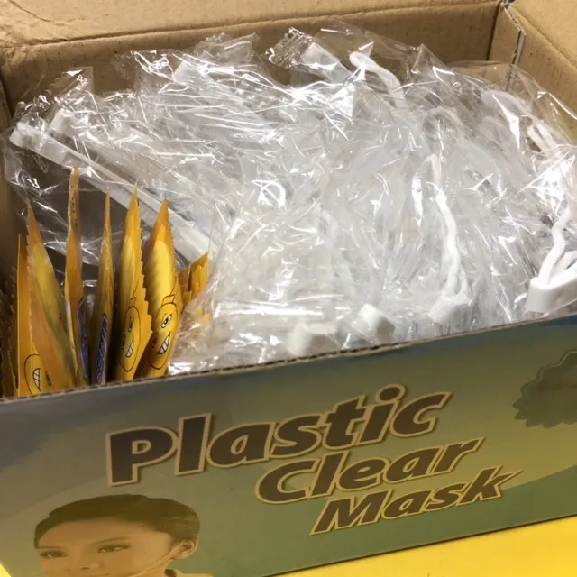 Spit guard Plastic clear mask anti fog 10 pieces | Lazada PH