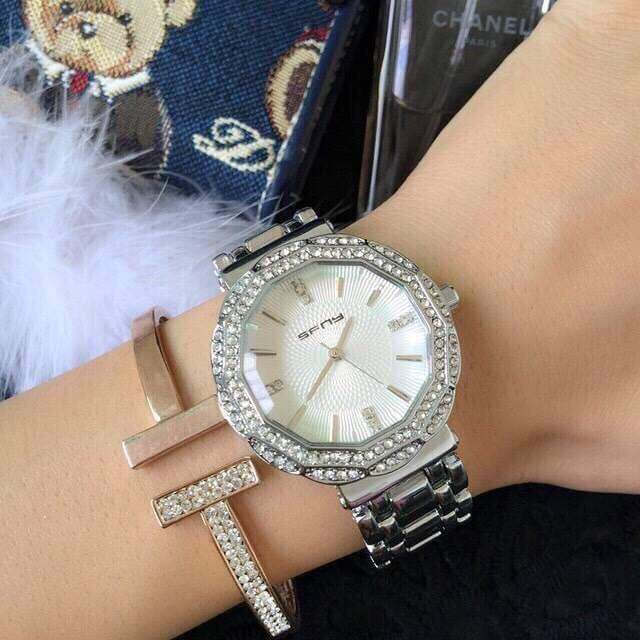 PO นาฬิกาข้อมือ SFNY watch นาฬิกาข้อมือหญิง รุ่น5019 นาฬิกาผู้หญิง ...