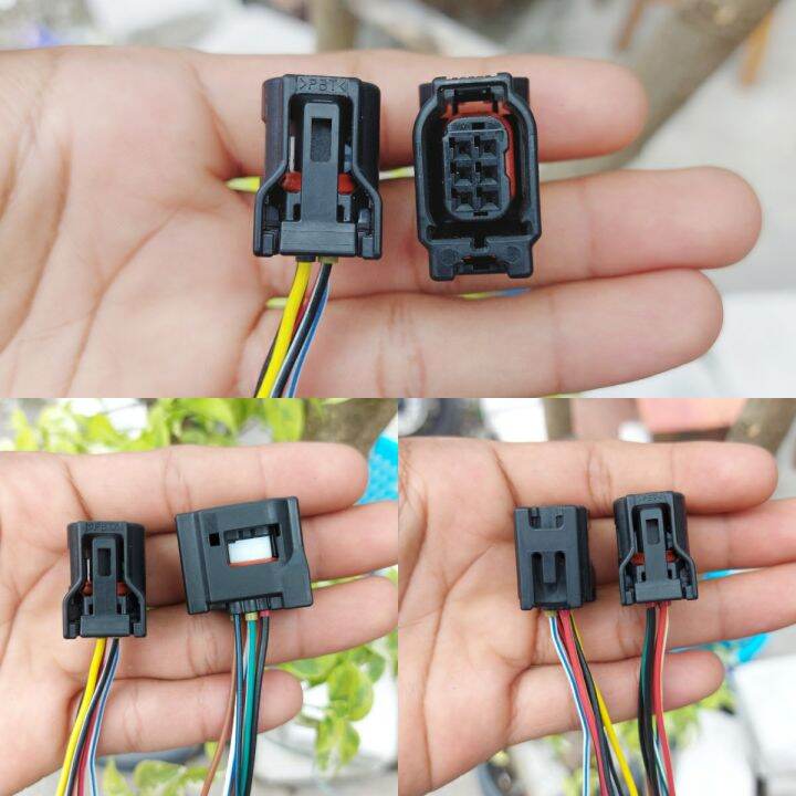 kabel socket soket sensor ckp pin6 pin 6 female cewek cewe Honda beat ...
