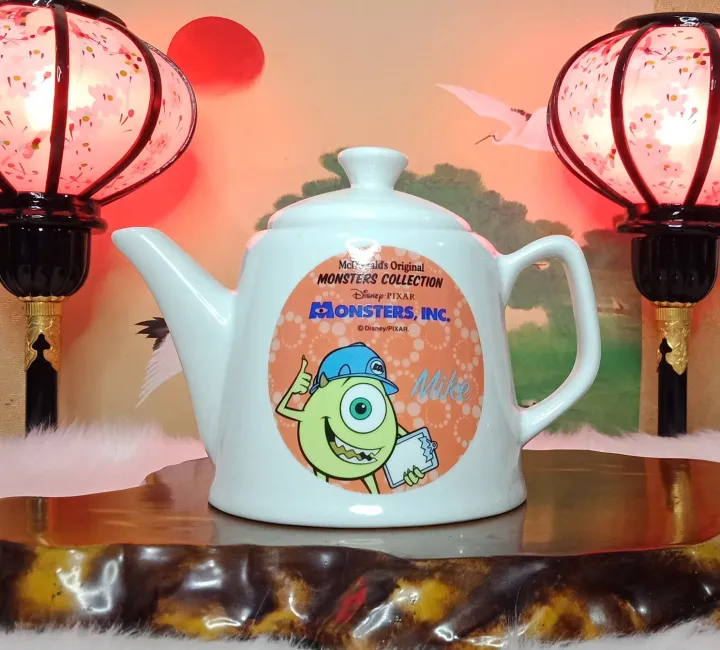 DISNEY PIXAR MONSTER UNIVERSITY CERAMIC TEAPOT COLLECTIBLE - JAPAN ...