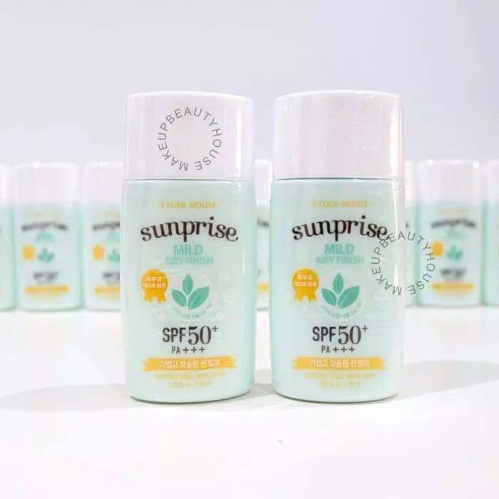 ETUDE HOUSE Sunprise Mild Airy Finish SPF 50+/PA+++ (55ml) | Lazada Indonesia