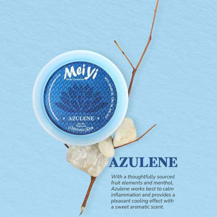 AZULENE - Meiyi Essentials Massage Rub (Formerly Meiyi Balm INVIGO ...
