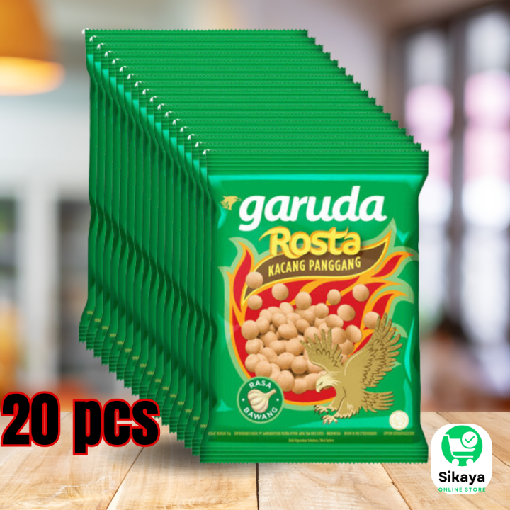 20pcs Kacang Garuda Rosta Kemasan Renceng | Lazada Indonesia