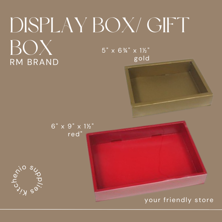 RM BRAND DISPLAY BOX/ GIFT BOX | Lazada PH