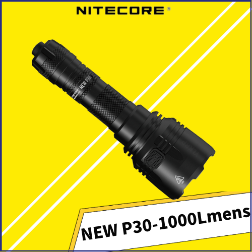 NITECORE NEW P30 1000Lumens Flashlight Throw of 618 Meters 8 Working ...