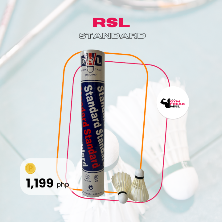 RSL Standard Feather Shuttlecock | Lazada PH
