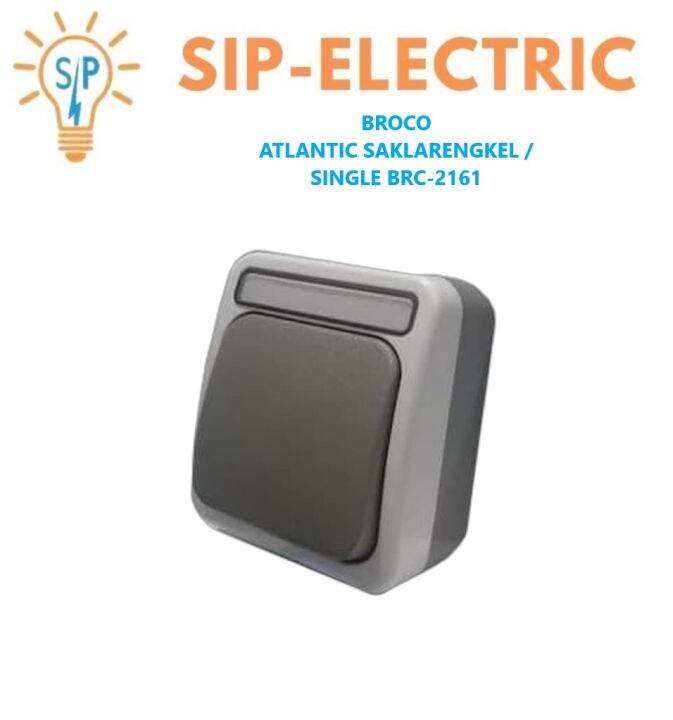 BROCO SAKLAR ENGKEL OUTDOOR ATLANTIC SINGLE SWITCH TUNGGAL OUTBOW 2161 ...