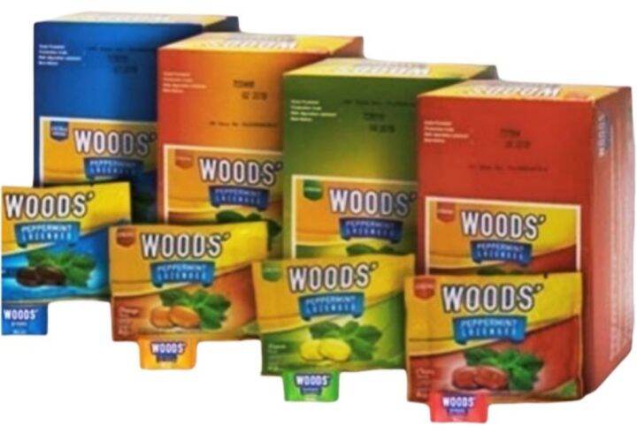 Woods Peppermint Drops Original/Honey Lemon 15pack | Lazada