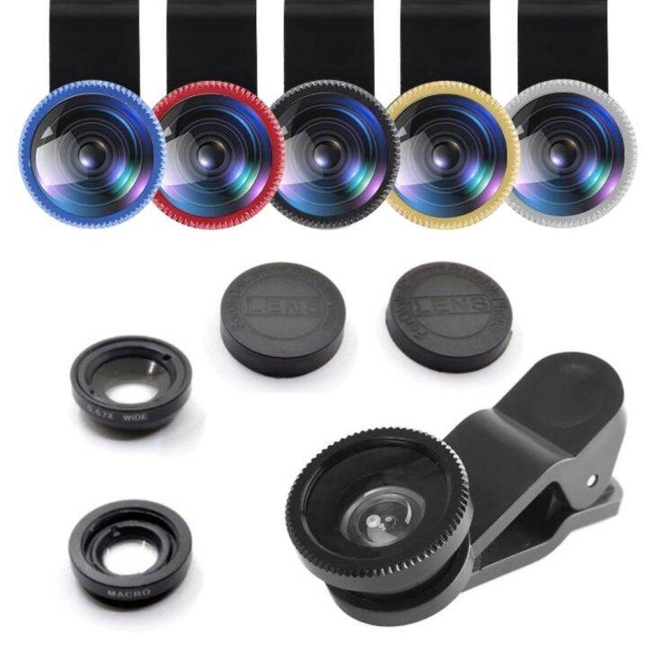 WARBE 3 in 1 Portable Telephone Accessoires Special effect lenses With ...
