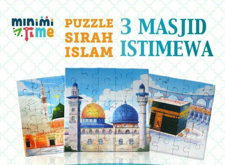 Puzzle 3 Masjid Istimewa | Lazada Indonesia