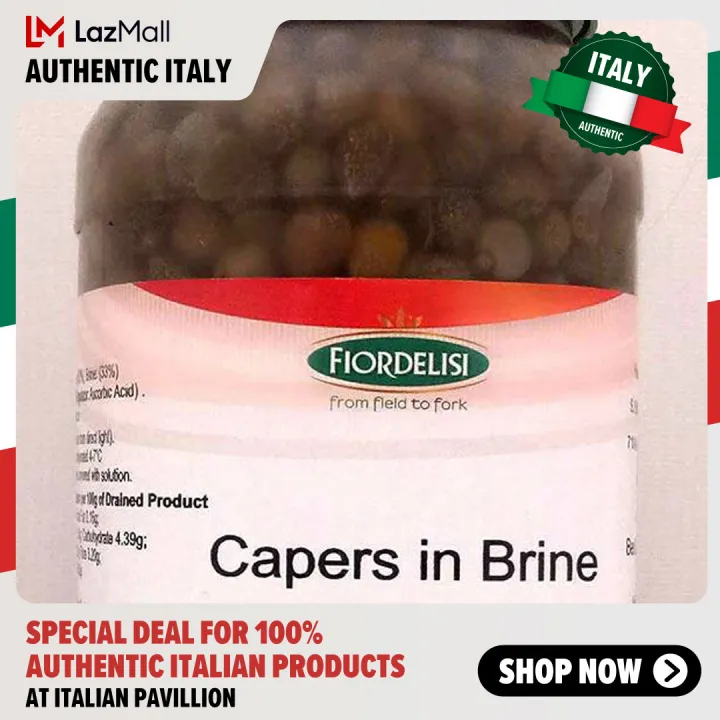 Fiordelisi Italian Capers in Brine, 1000g | Lazada.co.th