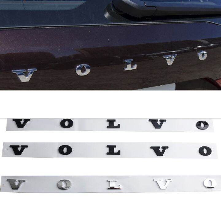 LAIFU Letter Emblem for Volvo XC60 XC90 S90 XC40 S60 C30 S80 V60 Rear ...