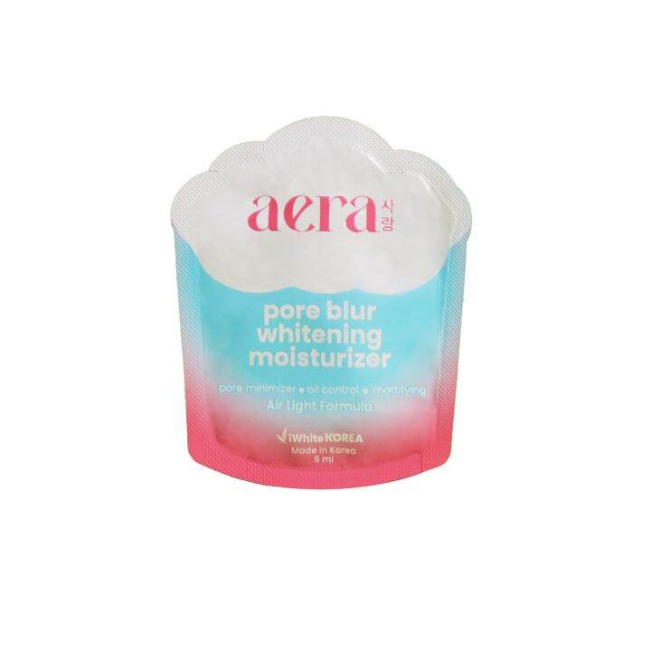 AERA BY IWHITE KOREA Pore Blur Whitening Moisturizer 6ml Sachet | Lazada PH