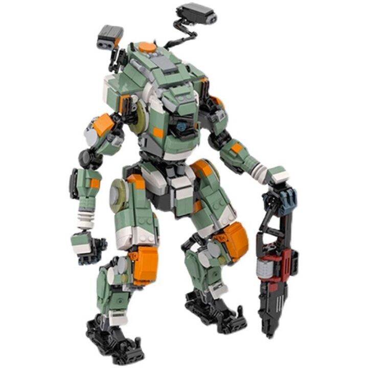 MOC Building Block Mecha Series Set Titanfall Model BT7274 Pioneer ...
