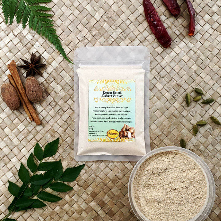 Kencur Bubuk Pack / Zedoary Powder Pilihan Abu Sulaiman | Lazada Indonesia