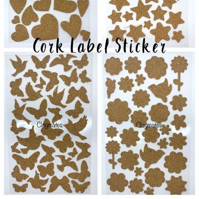 Cork Label Stickers Pack | Lazada PH
