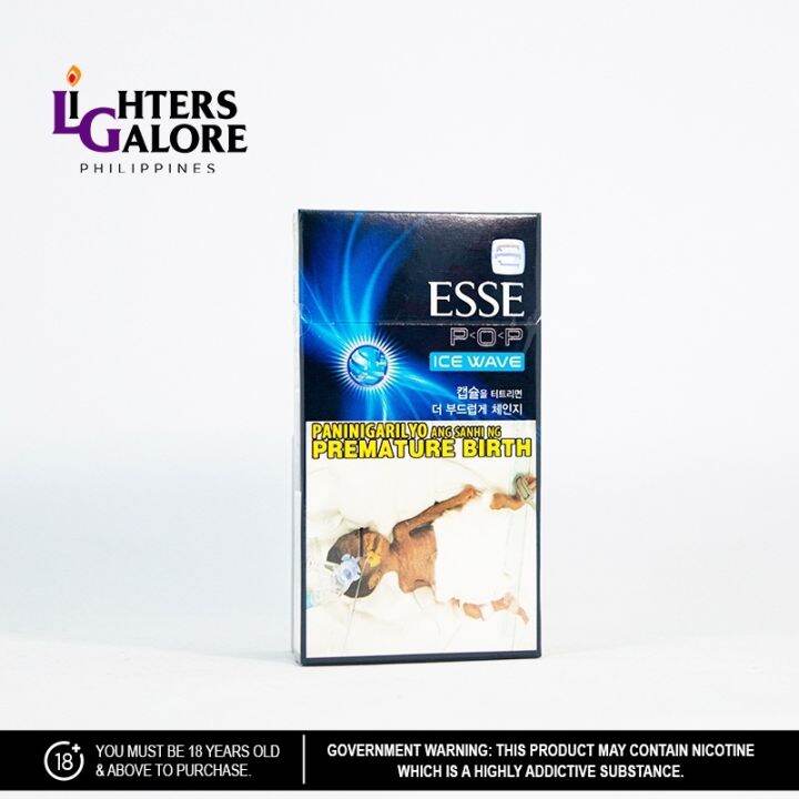 Lighters Galore - ESSE POP ICE WAVE (PACK) | Lazada PH