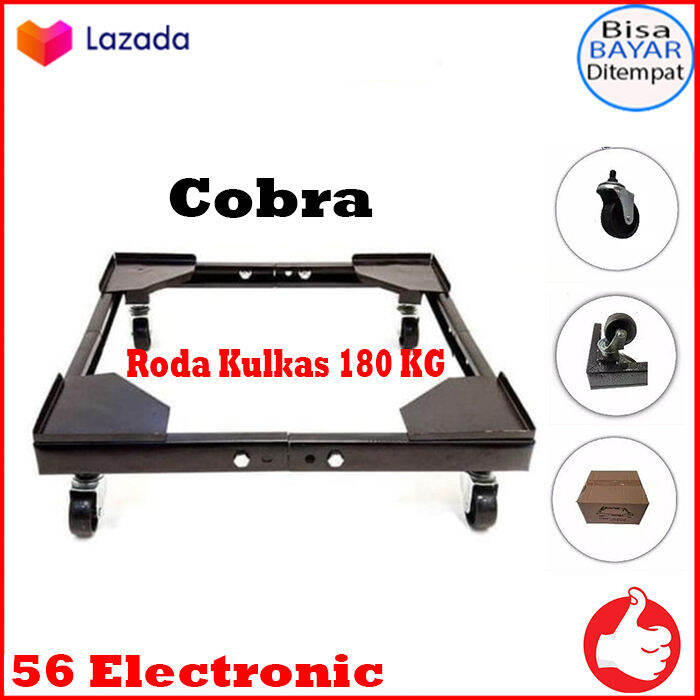 Cobra Roda Kaki Kulkas Dan Mesin Cuci Model Rakit Awet Lazada Indonesia