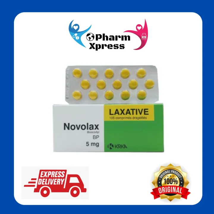 Novolax 5mg 15x7's Box | Lazada