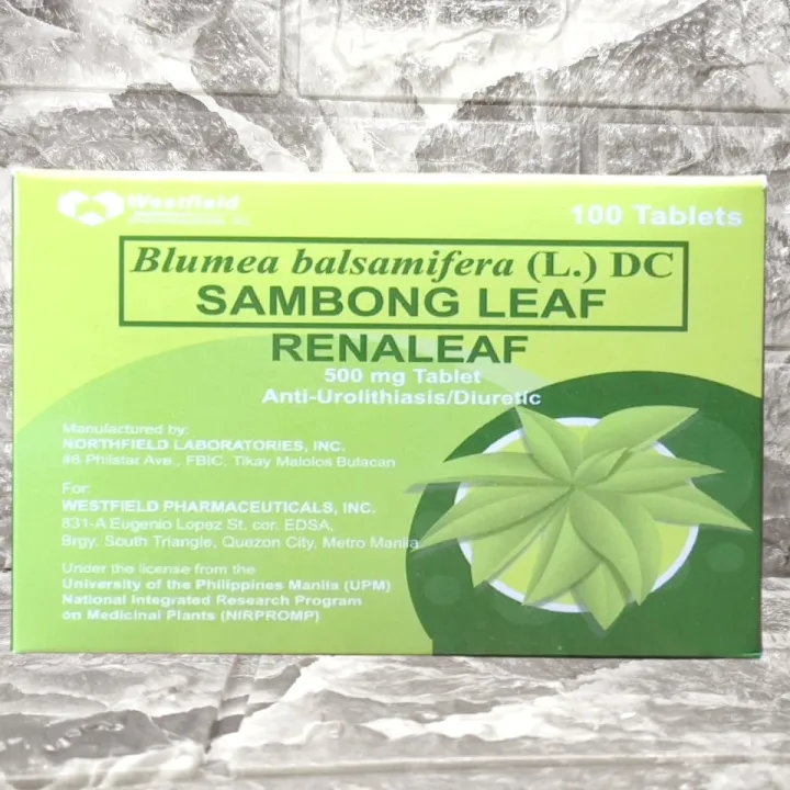 RENALEAF (Sambong Leaf) 100 tablets | Lazada PH